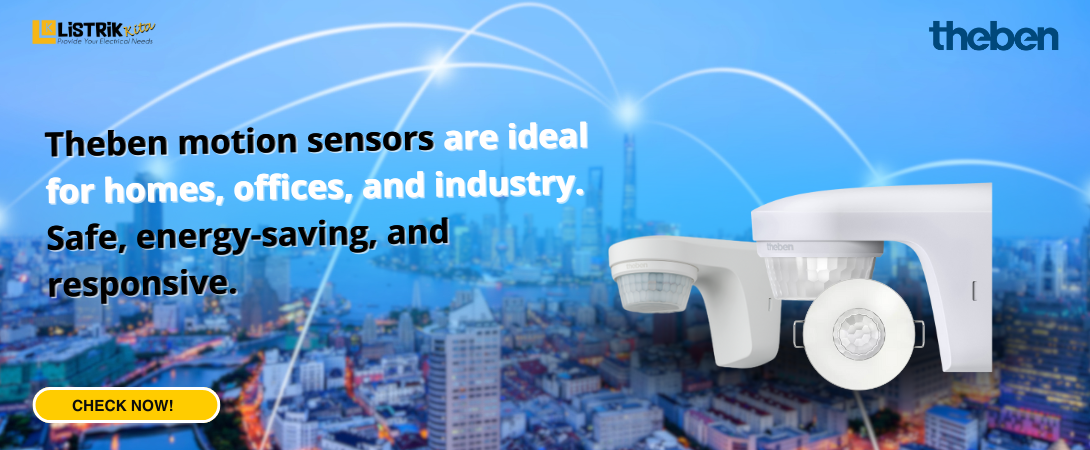 ListrikKita.com | Theben Sensor Gerak: Untuk Rumah & Industri