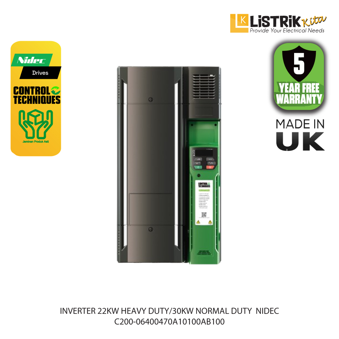 ListrikKita.com | INVERTER COMMANDER C200 HD 22KW/ND 30KW 63A 400V