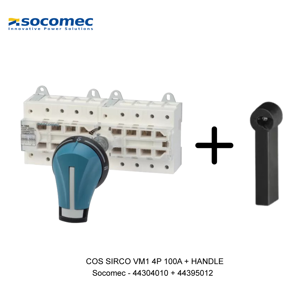 ListrikKita.com | COS SIRCO VM1 4P 100A + HANDLE