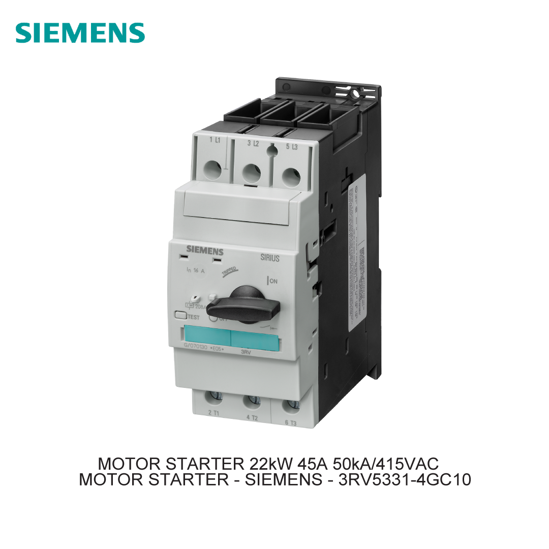 ListrikKita.com | MOTOR STARTER 22kW 45A 50kA/415VAC