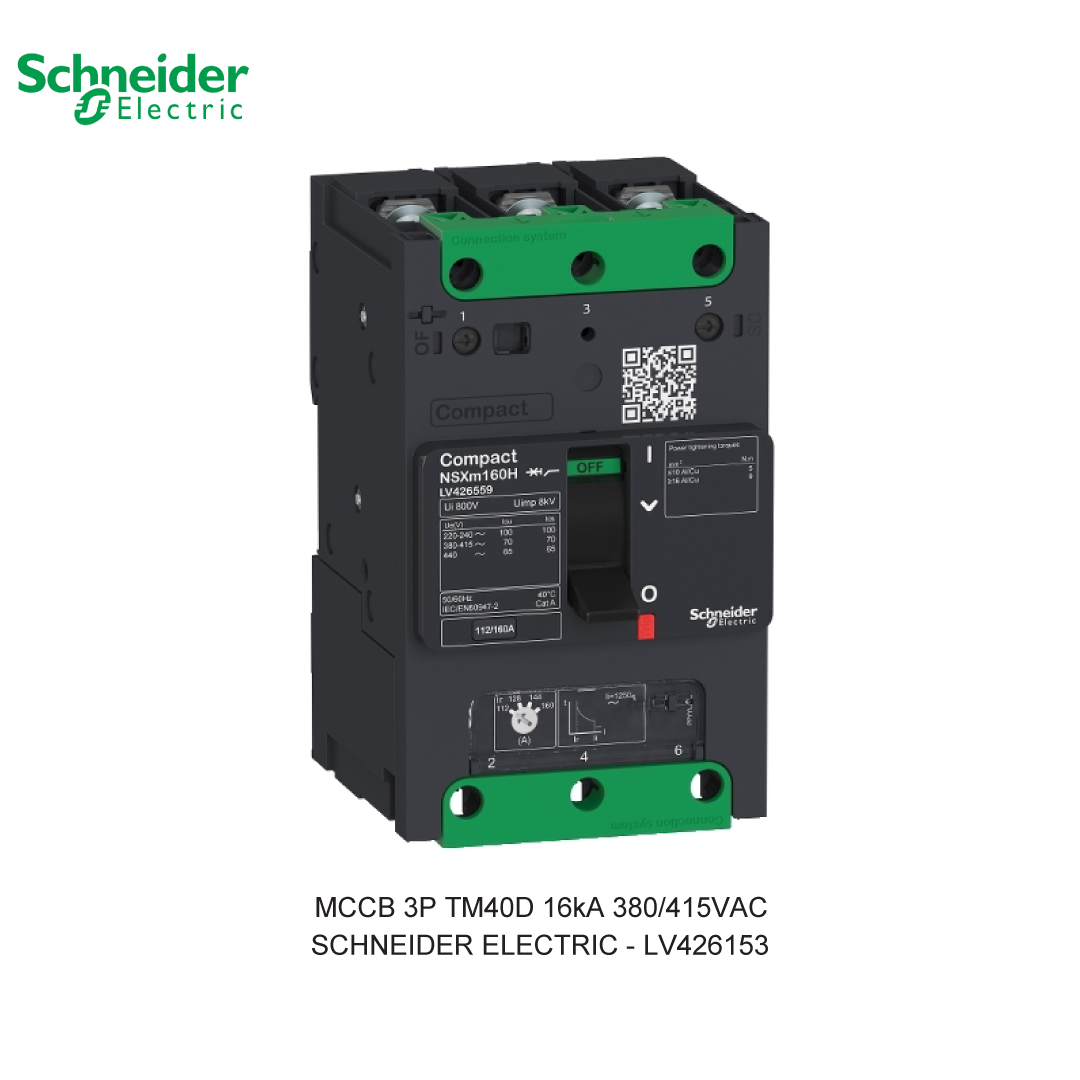 ListrikKita.com | MCCB 3P TM40D 16kA 380/415VAC Schneider Electric