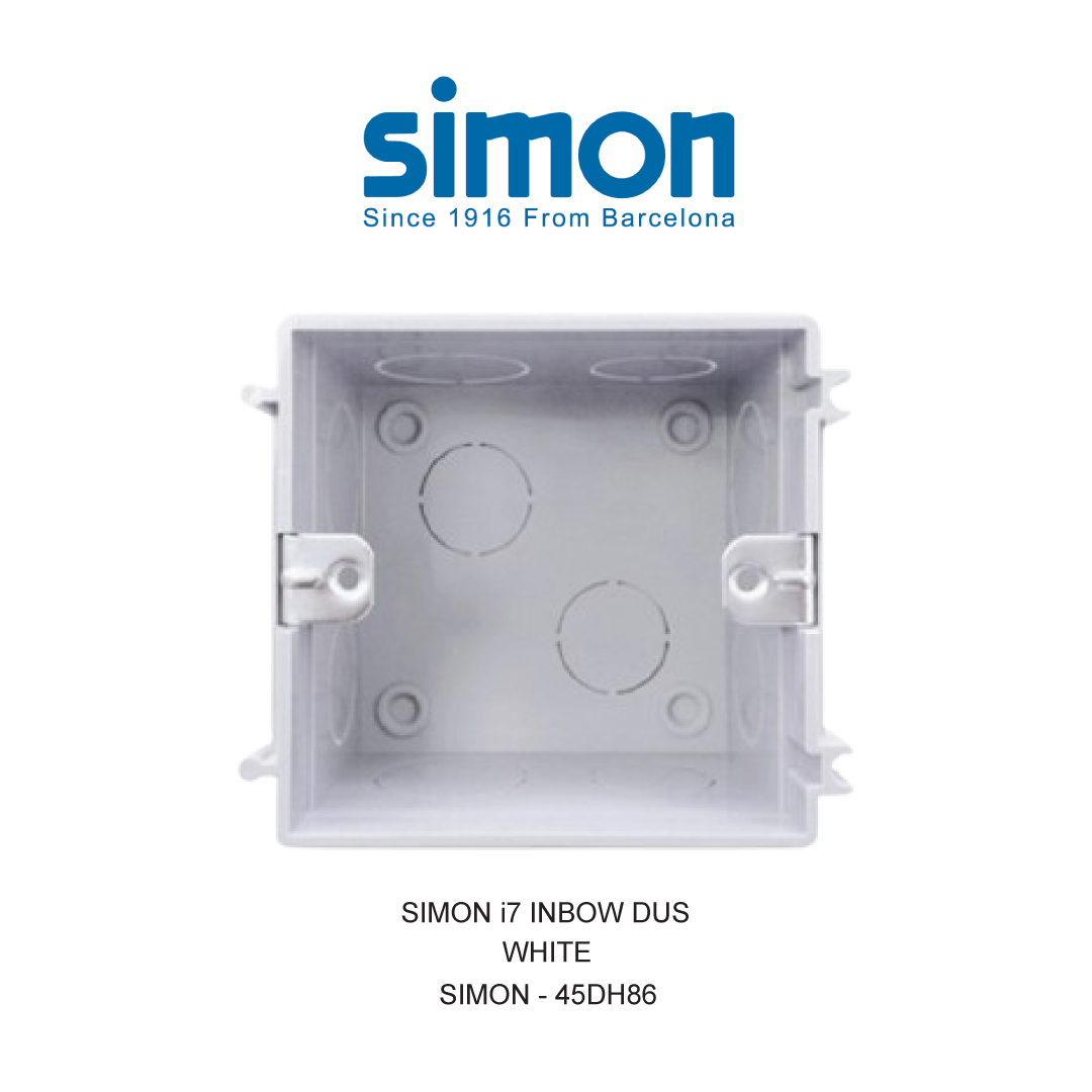 ListrikKita.com | SIMON i7 INBOW DUS PUTIH