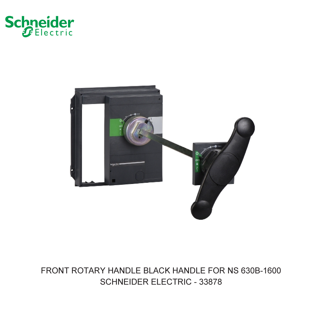 ListrikKita.com | FRONT ROTARY HANDLE BLACK HANDLE FOR NS 630B-1600