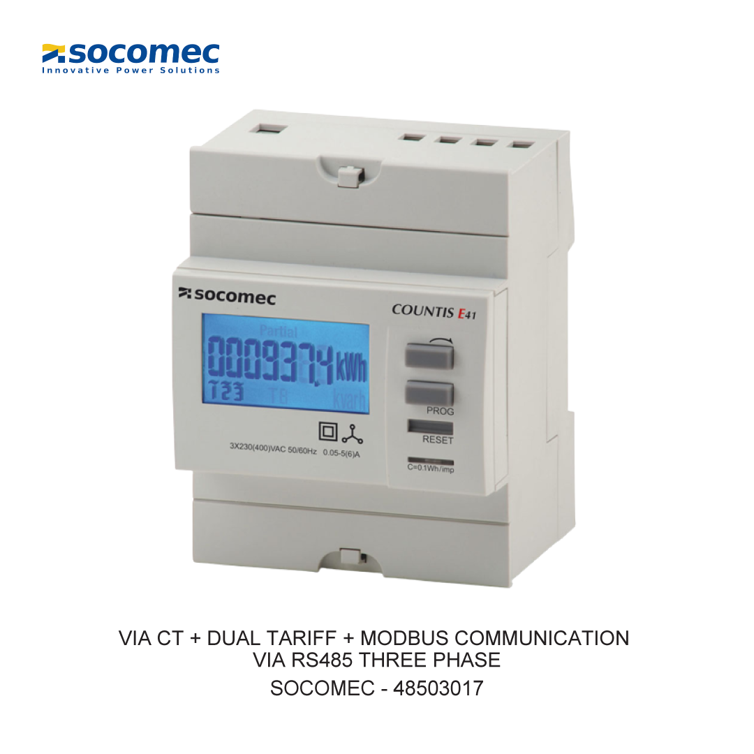 ListrikKita.com | VIA CT + DUAL TARIFF + MODBUS COMMUNICATION VIA RS485 ...