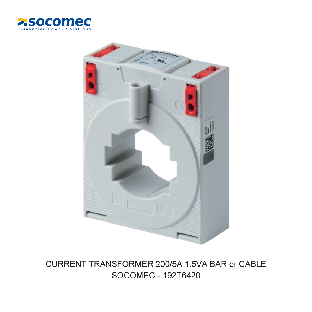 ListrikKita.com | CURRENT TRANSFORMER 200/5A 1.5VA BAR or CABLE