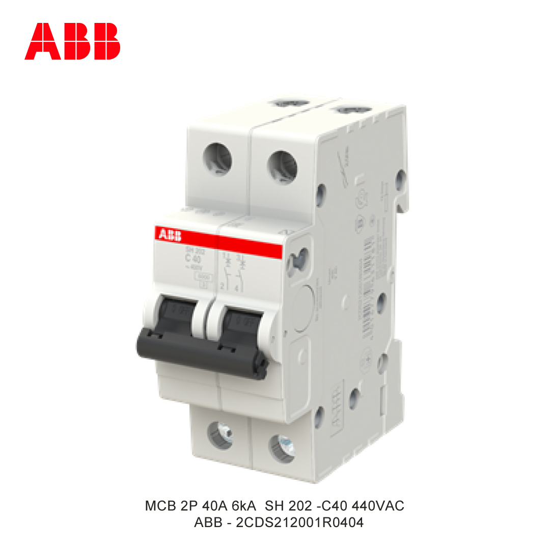 ListrikKita.com | MCB 2P 40A 6kA CURVA C
