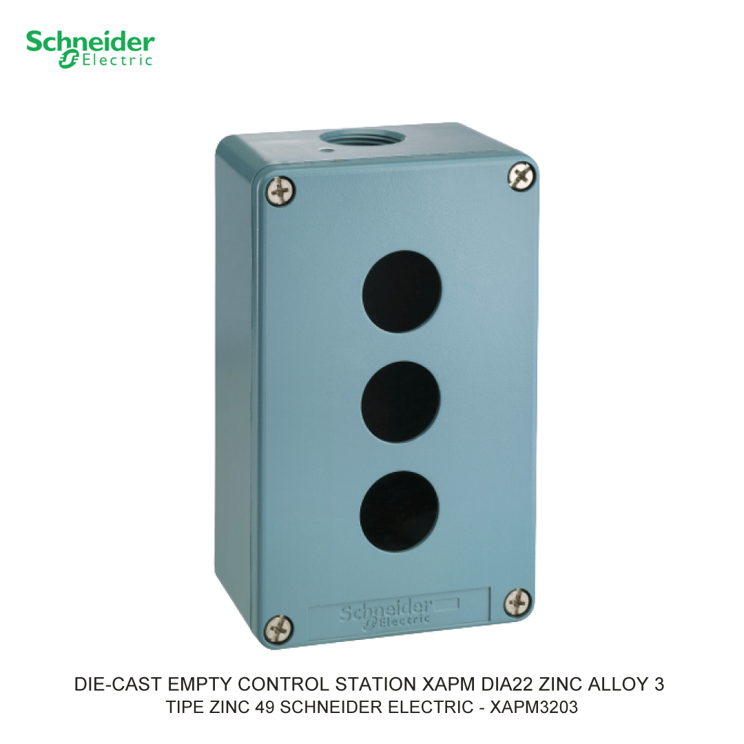 ListrikKita.com | DIE-CAST EMPTY CONTROL STATION XAPM DIA22 ZINC ALLOY ...