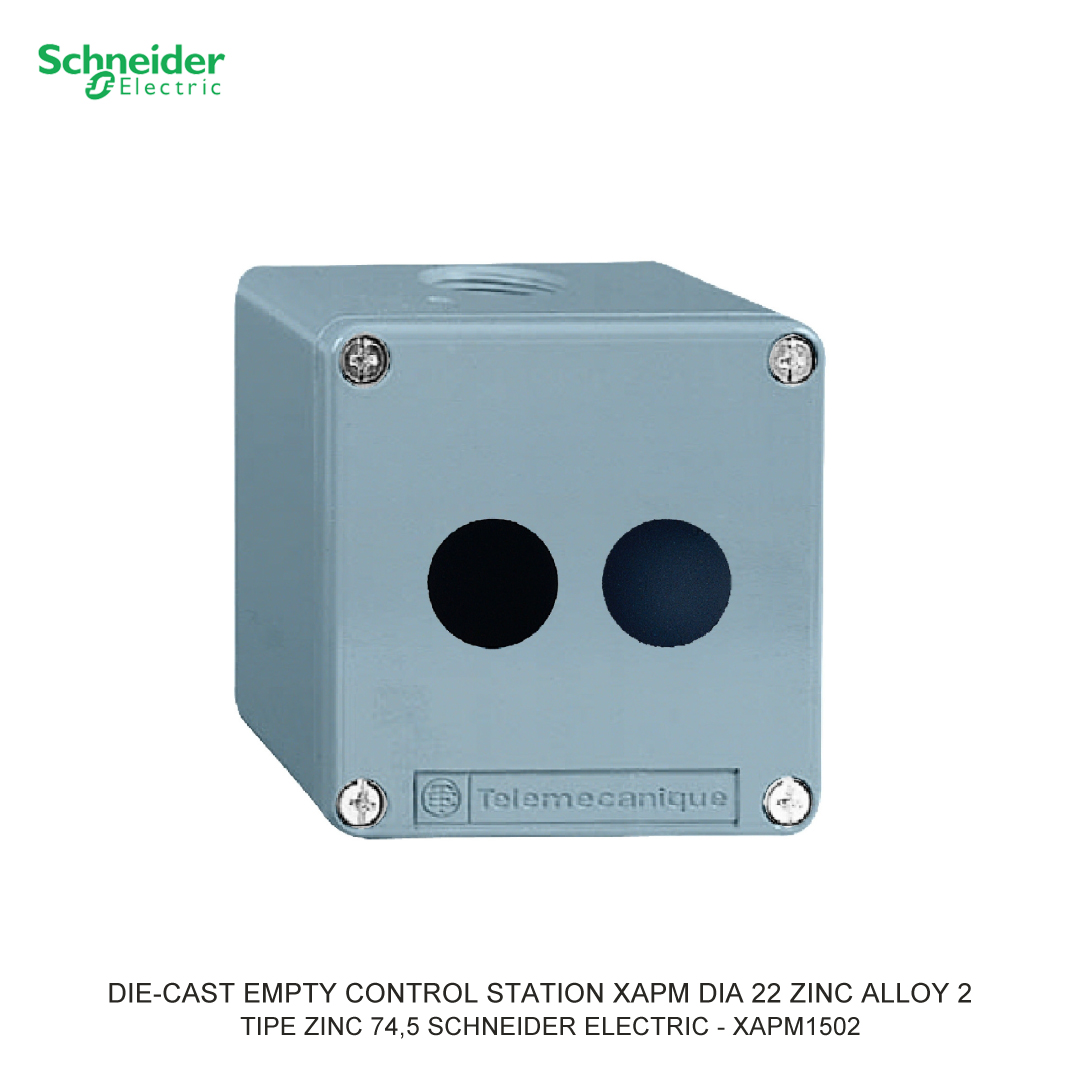 ListrikKita.com | DIE-CAST EMPTY CONTROL STATION XAPM DIA 22 ZINC ALLOY ...