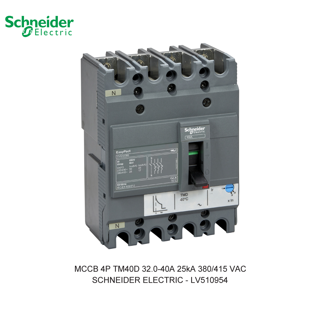 ListrikKita.com | MCCB 4P TM40D 32.0-40A 25KA 380/415VAC