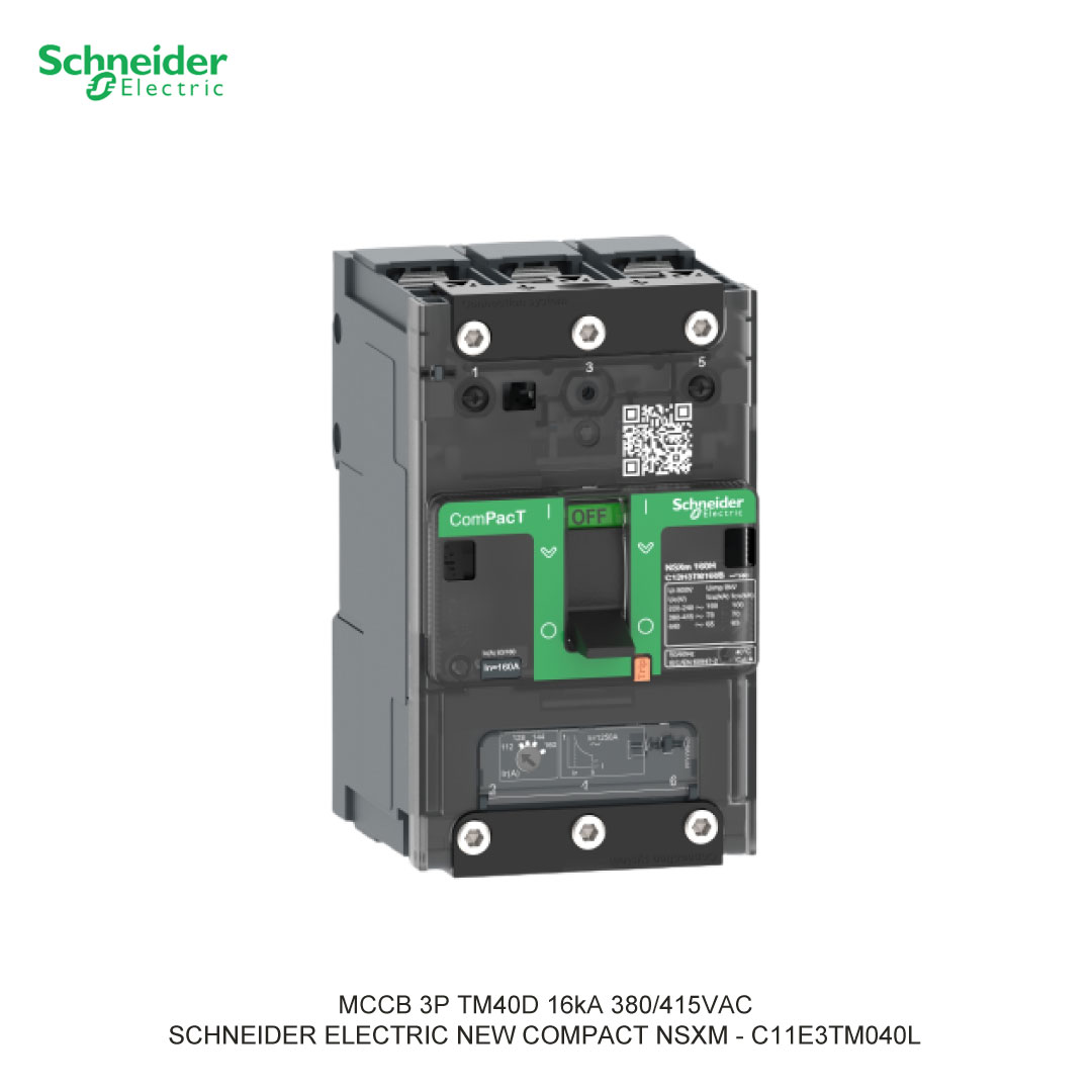 ListrikKita.com | MCCB 3P TM40D 16KA 380/415VAC