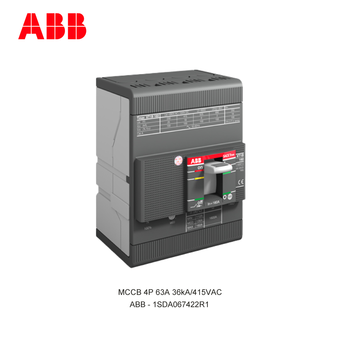 ListrikKita.com | MCCB 4P 63A 36kA/415VAC