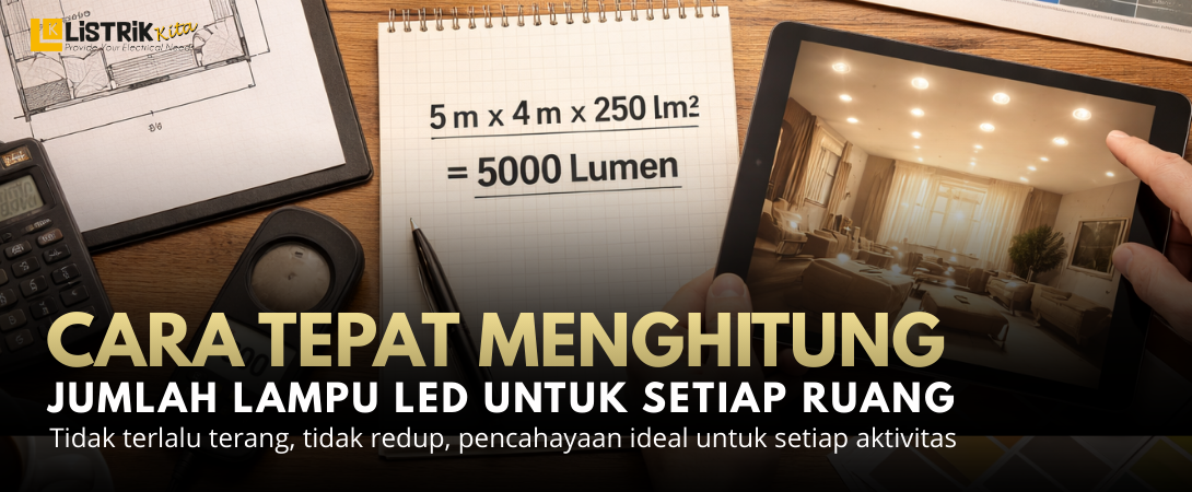 How to Calculate LED Lights Needed for a Room: Easy Guide | ListrikKita.com