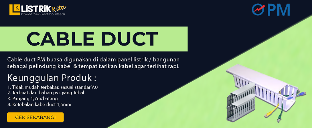 CABLE DUCT PM | ListrikKita.com