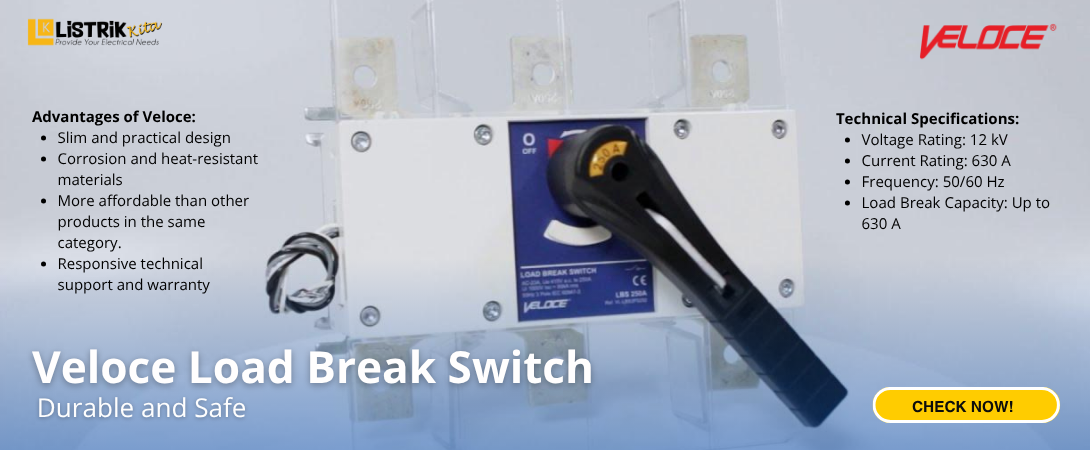 Load Break Switch Veloce: Tangguh dan Aman | ListrikKita.com